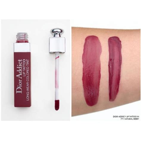 Dior Addict Lip Tattoo Long Wear Colored Tint Lipstick BeauUp Com
