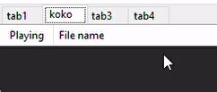 Qt QML Editable Tab Title Within TabView On Double Click Stack Overflow