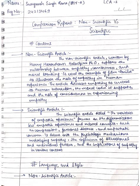 Comparison Report Pdf