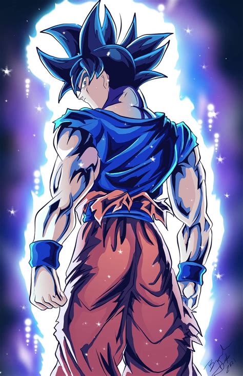Anime Things I Just Finished Coloring My Ui Omen Goku