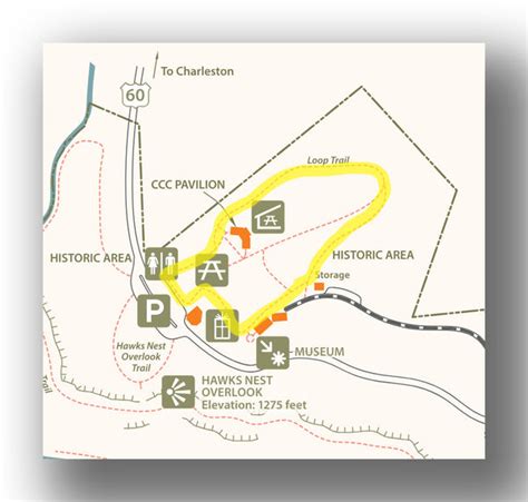 Hawks Nest State Park Things To Do Hiking Trails Maps Lodging And Mo