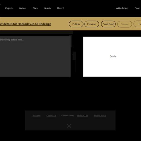 Hackaday Io UI Redesign Hackaday Io Hackaday Io UI Redesign Hackaday Io