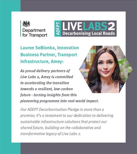 Live Labs 2 Decarbonisation Pledge Endorsing Quotes Adept