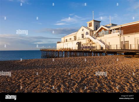 England West Sussex Bognor Regis Bognor Regis Beach And Pier Stock