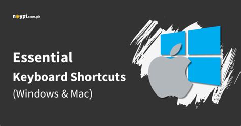Essential Keyboard Shortcuts For Windows And Mac Boost Productivity In 2025