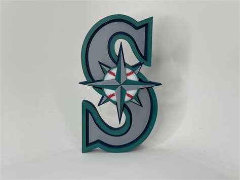 Seattle Mariners Cap Logo 1993 By Abeezy13 Makerworld Download Free 3d Models