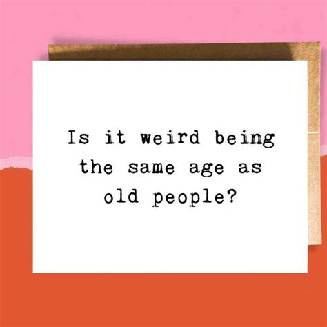 Funny Old People Birthday Cards Etsy