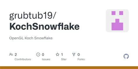 Github Grubtub19kochsnowflake Opengl Koch Snowflake