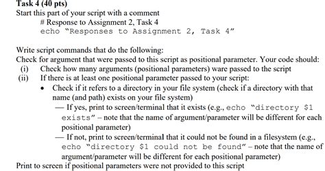 Solved Write A Script Commands That Do The Following