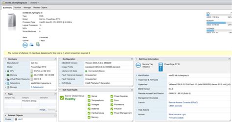 Deploying Dell OpenManage On ESXi And VCenter 6 Blah Cloud