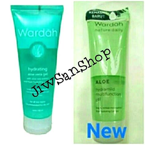 Jual Wardah Hydrating Aloe Vera Gel 100ml Shopee Indonesia