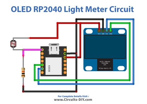 Light Meter Using Xiao Rp2040 And Oled Ssd1306