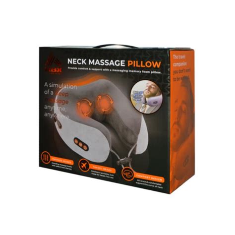 Rbx Neck Massage Pillow W Heat Therapy