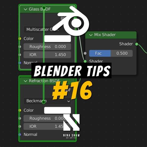 Blender Tip How To Connect Automatically Nodes With One Click In Blender