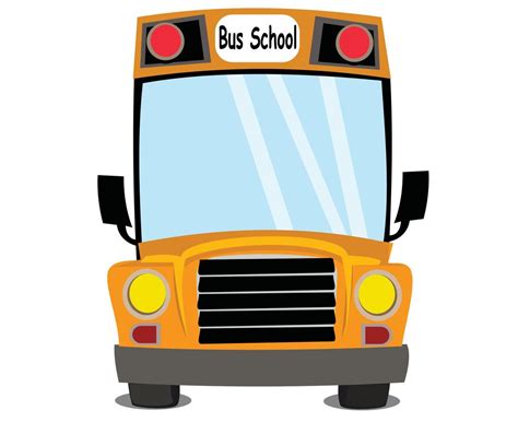 School Bus Cartoon Vector Illustration 7414829 Vector Art At Vecteezy