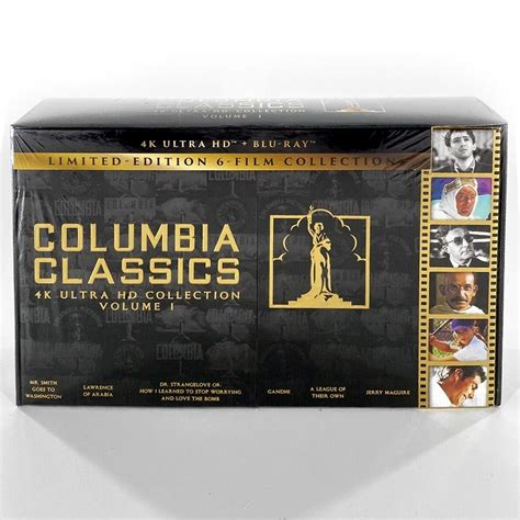 Columbia Classics 4k Ultra Hd Collection Blu Ray 2020 Limited