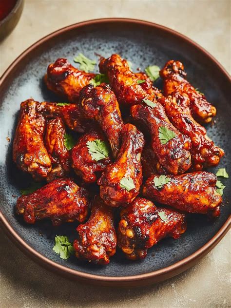 Sticky Harissa Chicken Wings That Will Rock Your Party Janet Recipe