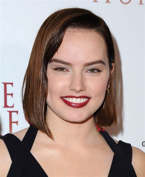 Daisy Ridley S New Haircut Is So Sharp It Could Cut Glass