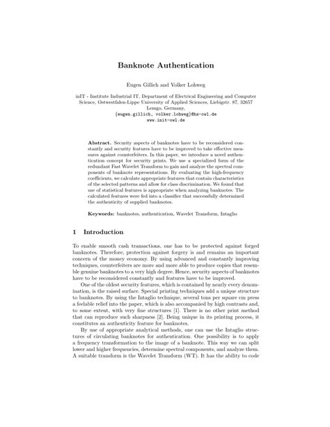 PDF Banknote Authentication