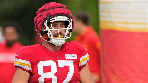 Super Bowl Nfl Spieler Tragen Neuen Helm Schutz Sport Bildde