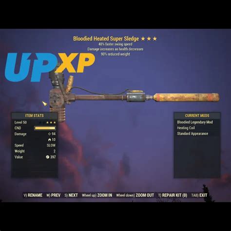 Weapon Super Sledge Bss90 Pc Fallout 76 Game Items Gameflip