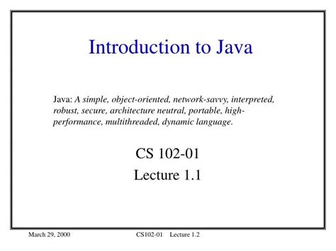 Ppt Introduction To Java Powerpoint Presentation Free Download Id