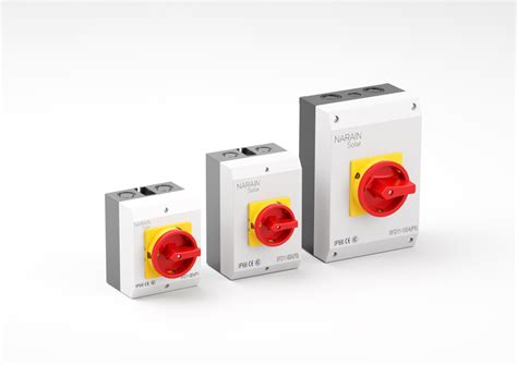 Solar Isolator Switches Ac And Dc Isolators Ip66 Narain Solar