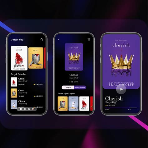 Book App Ui Ux Design On Behance