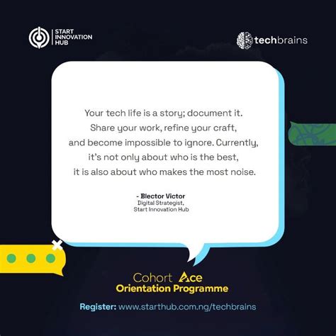 Start Innovation Hub Nigeria On Linkedin Techbrains