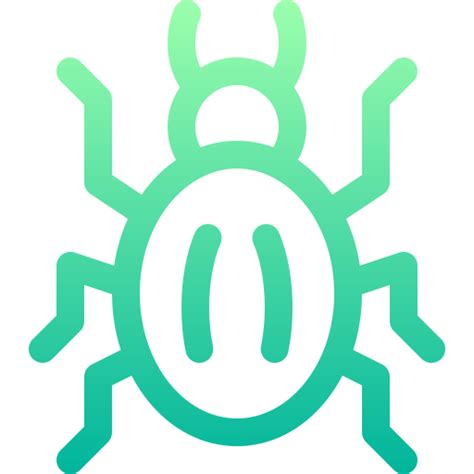 Bug Basic Gradient Lineal Color Icon