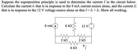 Solved Show Me The Steps To SolveSuppose The Superposition Chegg