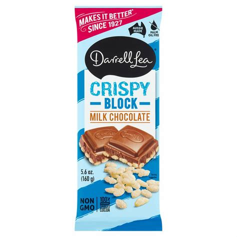 Darrell Lea Crispy Block Milk Chocolate 5 6 Oz Delivery Or Pickup