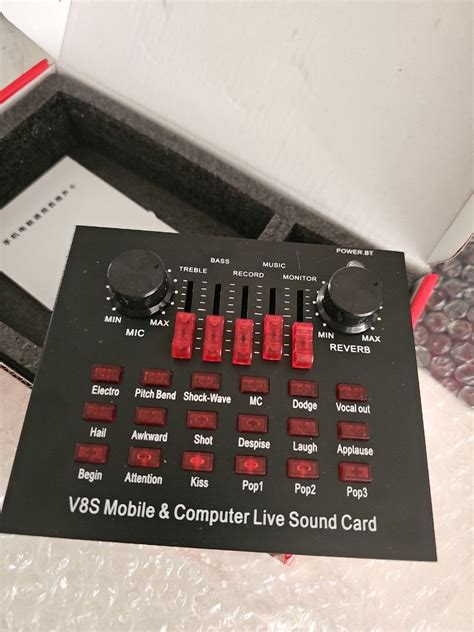 Sound Card V S Hobbies Toys Music Media Music Accessories On