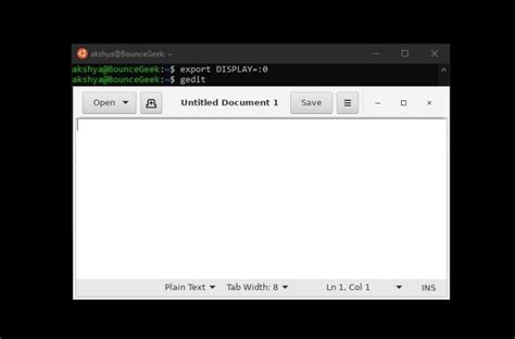 Run Gui Based Linux Programs On Windows 10 Bouncegeek