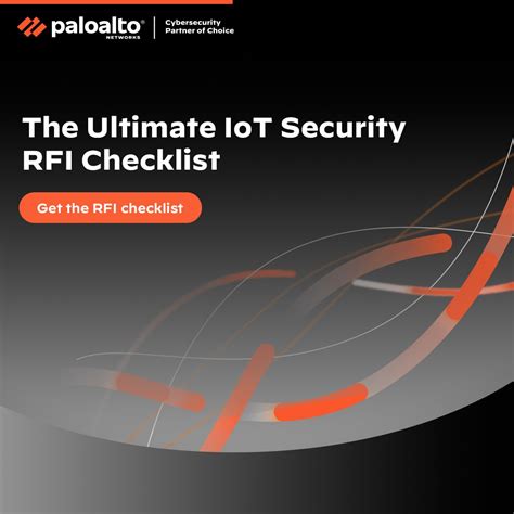 Palo Alto Networks On Linkedin The Ultimate Iot Security Rfi Checklist