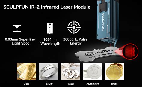 Sculpfun Ir 2 1064nm Infrared Laser Module For S9 S10 S30