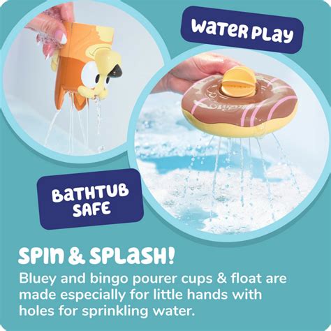 Splash And Float Bluey And Bingo 2 In 1 Water Toys The Toy Store