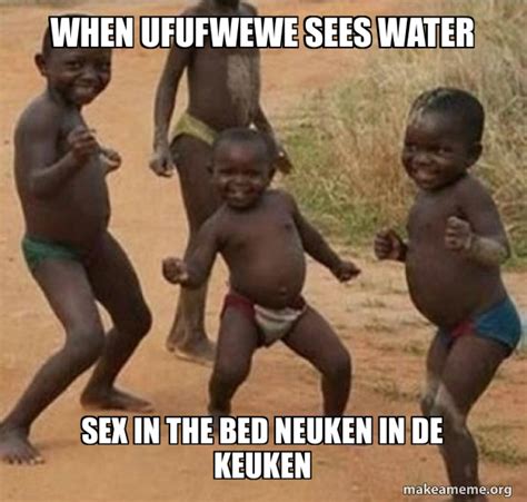 When Ufufwewe Sees Water Sex In The Bed Neuken In De Keuken Dancing