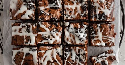 Fudgy Oreo Brownies Punchfork