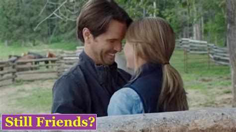 Amber Marshall And Graham Wardle Kiss