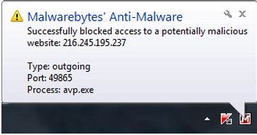 Malwarebytes Obstructing Antivirus Error Message Techyv