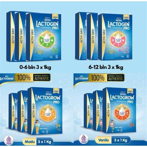 Jual Nestle Lactogen Pro 1 Lactogen Pro 2 Lactogrow 1 Lactogrow
