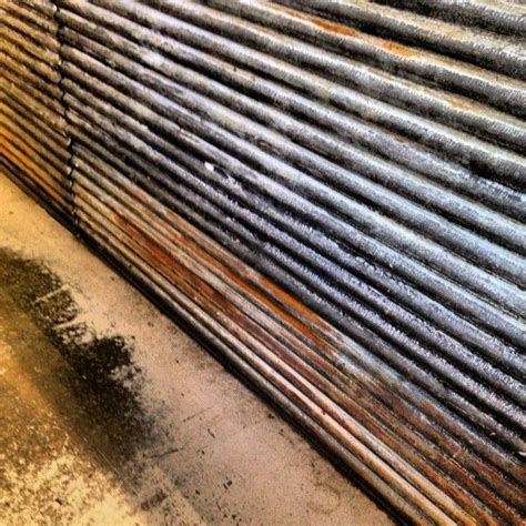 Corrugated Steel Cladding Texture