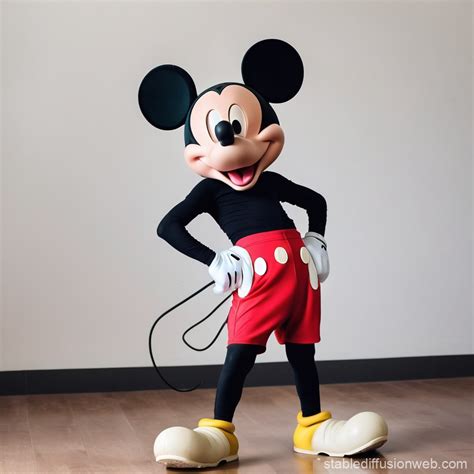 Mickey Mouse Twerking Cartoon Prompts Stable Diffusion Online