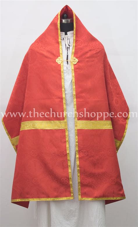 New Red Set Of 2 Roman Catholic Church Vimps Vimpa Ebay