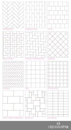 12x24 Tile Patterns