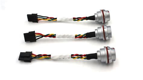 6 Pin Waterproof Push Pull Cable Connectors Precision Aviation Socket