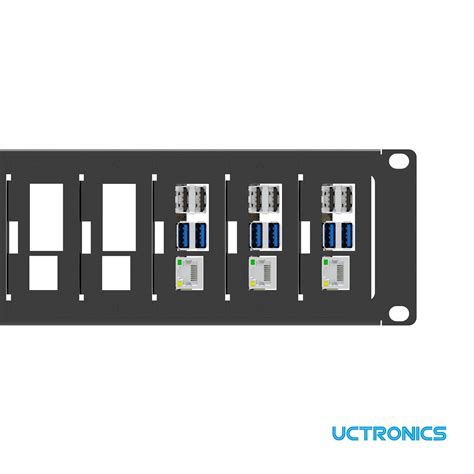 Buy UCTRONICS Upgraded U Rackmount For Raspberry Pi Inch U Server Rack With Pieces Of