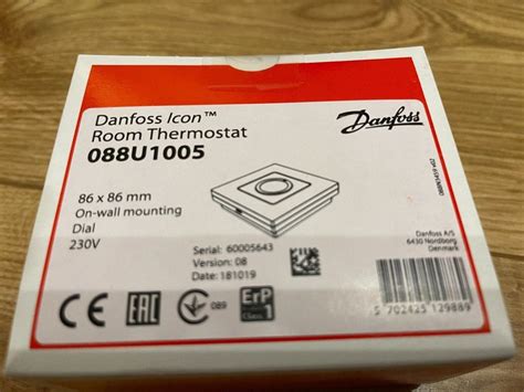 Danfoss Icon Raumthermostat 230v Aufputz Kaufen Auf Ricardo