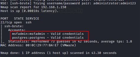 Nmap For Pentester Password Cracking Hacking Articles